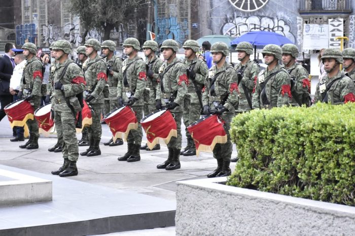 Realizan Honores a la bandera en juzgados civiles – Poder Judicial CDMX